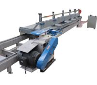China Industrial Wood Board Cutting Edger Circular Table Sawmill 1500mm Max Width Auto Feeding for sale