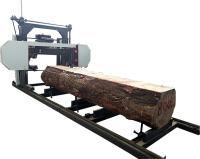 China woodworking machinery Mobile horizontal wood cutting portable sawmill for sale