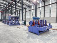 China Automatic Wood Pallet Nailing Machine Production Line 2400x1200mm Pallet Making Equipment for Industrial Plants for sale