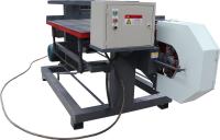 China Wood Pallet Dismantling Bandsaw 1400mm Table Width 7.5KW Portable Pallet Stripping Horizontal Sawmill for sale