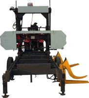 China Portable Diesel Band Sawmill 22-27HP with 700-1600mm Cutting Capacity for Wood Processing for sale