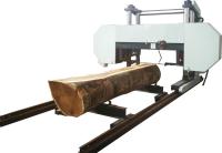 China Heavy Duty Horizontal Band Sawmill 1200-2500mm Cutting Width with 30-55kw Motor for Large Log Processing for sale