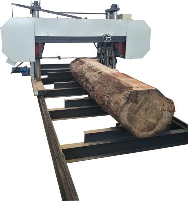 China MJ2500 Diesel Engine Horizontal Heavy Duty Band Saw Cutting Machine 2500mm Wood Diameter for sale