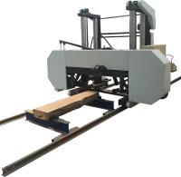 China Heavy Duty Horizontal Band Sawmill Diesel Engine 1200mm 2500mm Wood Log Bandsaw Sawing Machine with Rails for sale