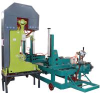 China Vertical band sawmill with CNC carriage automatic wood cutting machine for sale