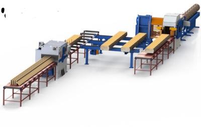 China Round Logs Timber Rip Saw Auto Inverter Woodworking Rip Saw Machine for sale
