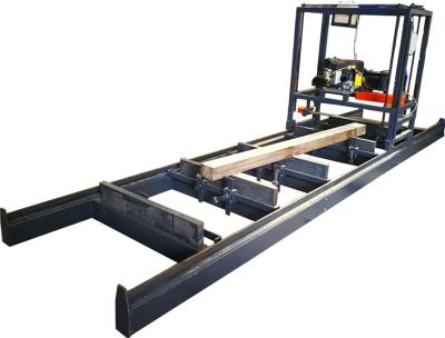 China Portable Chainsaw Mill 36inch Guide Bar 600mm Max Cut Diameter Gasoline Powered Sawmill for sale