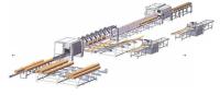 China 500mm Multi-Blade Ripsaw Woodworking Machine with 75KW Motors and 3000mm Log Capacity for Industrial Production for sale