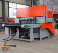 China Twin Blade Wood Board Edger Saw 600mm Auto Feeding with Infrared Positioning for sale
