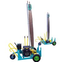 China Petrol Wood Slasher Portable Chainsaw Mill 1100mm Guide Plate 3KW for Log Cutting for sale