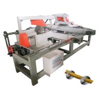 China Wood Cutting Off Circular Sawmill, Multiple Heads Wood Slasher Saw Machine for sale