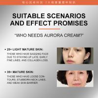 China Aurora Collagen Extract Face Cream 50g with 7-Peptide Anti-Wrinkle Technology for Mature Skin for sale
