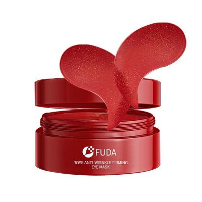 China Rose Gold Exosome Anti-Wrinkle Eye Mask 60pcs with Triple Peptide Technology for 7-Day Treatment for sale
