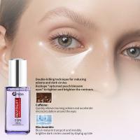 China 20ml Crystal Clear Multi-Effect Eye Serum with Hyaluronic Acid and Vitamin C for Dark Circles and Fine Lines for sale