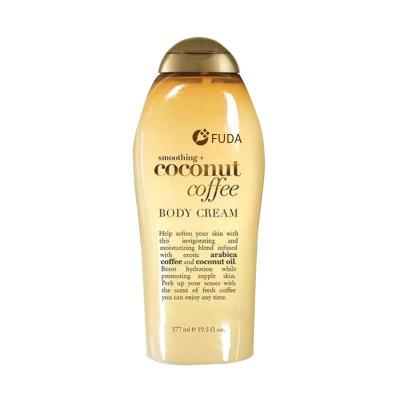 China Fresh Coconut Coffee Body Scrub with Coffee Seed Extract & Cold-Pressed Coconut Oil for Skin Firming and Brightening for sale