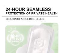 China Green Core Ice-Breathing Ultra-Thin Pads with 0.1cm Core and Natural Plant Extracts for Feminine Hygiene for sale
