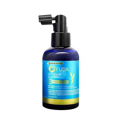 China Blue Copper Peptide Anti-Hair Loss Serum 120ml with Natural Plant Extracts for Hair Follicle Activation for sale