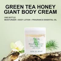 China Jumbo Honey Green Tea Body Whitening Cream 500ml with Natural Plant Compounds for 24-Hour Moisture Lock for sale