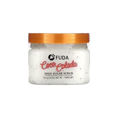 China Natural Shea Sugar Body Scrub with 10 Plant Oils - Gentle Exfoliation & Deep Moisturizing for All Skin Types for sale