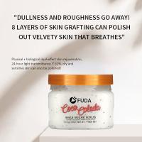 China Natural Shea Sugar Body Scrub with 10 Plant Oils - Gentle Exfoliation & Deep Moisturizing for All Skin Types for sale