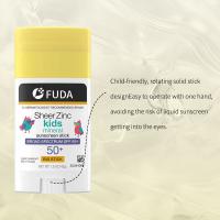 China Transparent Mineral Zinc Oxide Sunscreen Stick SPF 50 Waterproof Moisturizing for Children for sale