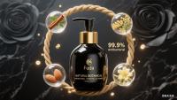 China Oriental Essence Black Rose Agarwood Antibacterial Hand Wash with 99% Germ Elimination and Botanical Moisturizing Formula for sale
