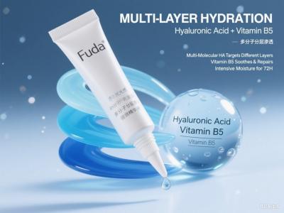 China B5 Multi-Molecular Hyaluronic Acid Eye Serum with Layered Hydration Technology for Dry Lines and Dehydration for sale