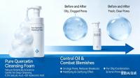 China Quercetin Bubble Cleanser: Oil Control & Hyaluronic Acid Moisturizing for sale