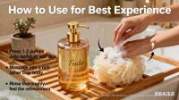 China Tea Scented Amino Acid Shower Gel Gentle Exfoliation 500ml OEM ODM for sale
