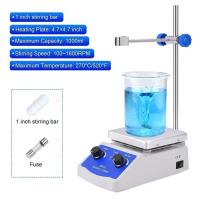 China Lab Equipment Heater Stirrer Digital Hotplate Magnetic Stirrer 550C 1500rpm for sale
