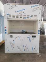 China Laboratory Steel PP Epoxy Resin Perchloric Fume Hood 1200mm with Pegboard for sale