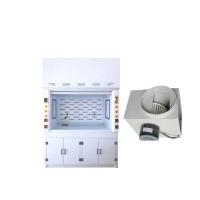 China FH1500 Mini Steel Polypropylene Fume Hood 1200mm 1500mm 1800mm Chemical Resistant Walk In Lab for sale