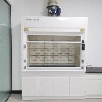 China FH1500 Mini Steel Polypropylene Fume Hood 1200mm 1500mm 1800mm Chemical Resistant Walk In Lab for sale