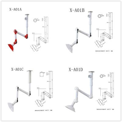 China Furniture Welding Smoke Exhaust Arm 380mm Cover for Laboratory Fume Extraction for sale