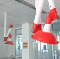 China Furniture Welding Smoke Exhaust Arm 380mm Cover for Laboratory Fume Extraction for sale