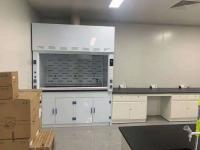 China All Steel Explosion Proof Chemical Exhaust Fan 1200mm Lab Fume Hood for School Furniture for sale