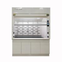 China CE Certified Ducted Steel PP Laboratory Fume Hood 1200mm 850mm 2350mm Chemical Extractor for sale