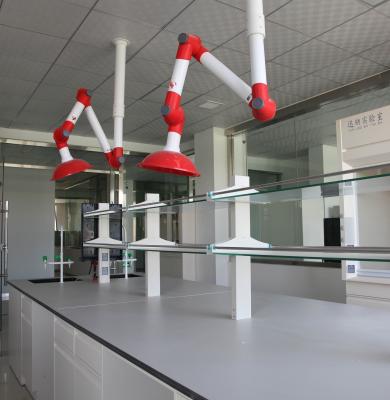 China Industrial Arm Hood Air Hood Suspended Ceiling PP 75mm 110mm Fireproof Explosion-Proof for sale