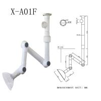 China PP Universal Extraction Arm Hood 110mm Fireproof Anti-Corrosion Lab Fume Extractor for sale