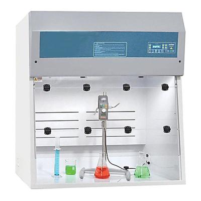 China Benchtop Ductless Chemical Fume Cupboard Portable 110V for Lab Organic Solvent Filtration for sale
