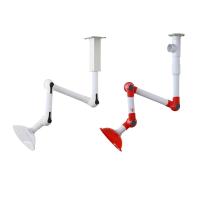 China Aluminum Alloy Flexible Fume Extraction Arm 360 Degree Adjustable for Laboratory Hood for sale