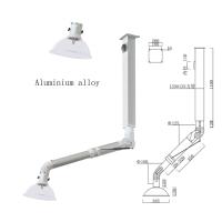 China 110mm Aluminium Alloy Fume Arm Hood Gathering Hood 360° Rotation 1600mm Radius for sale