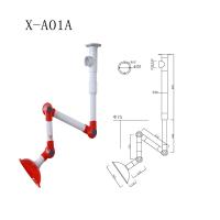 China 110mm Aluminium Alloy Fume Arm Hood Gathering Hood 360° Rotation 1600mm Radius for sale