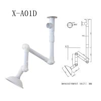 China 110mm Aluminium Alloy Fume Arm Hood Gathering Hood 360° Rotation 1600mm Radius for sale