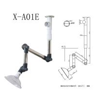 China 110mm Aluminium Alloy Fume Arm Hood Gathering Hood 360° Rotation 1600mm Radius for sale