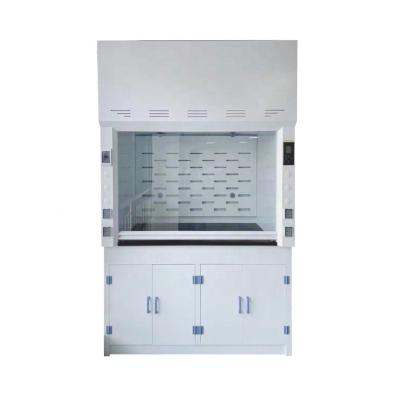 China Chemical Explosion Proof Lab Fume Hood 1200mm Ducted PP Steel Acid Alkali Resistant for sale