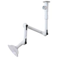 China Lab Air Cleaning Dental Suction Arm 380mm Cover Size High Density PP Joint Elastic Knob for sale