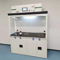 China Ductless Purification Fume Hood 800mm HEPA Filter 99.999% 0.3um LCD Touch Screen for sale