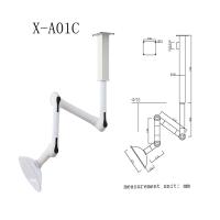 China PP Laboratory Fume Exhaust Arm Hood 110mm 360° Rotation Adjustable Extraction Suction Arm for sale