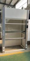 China ISO9001 CE EN14470-1 Certified Walk In Fume Hood 1200x850x2350 mm Steel Lab Ventilation for sale